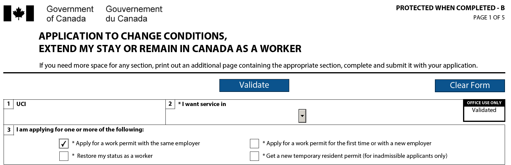 Remove medical conditions from a work permit - Working Holiday Canada