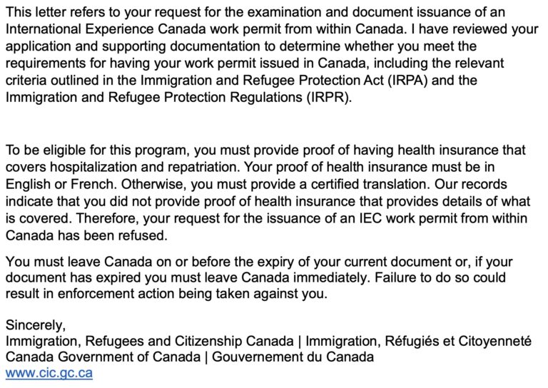 How to Activate Your IEC Work Permit from Inside Canada